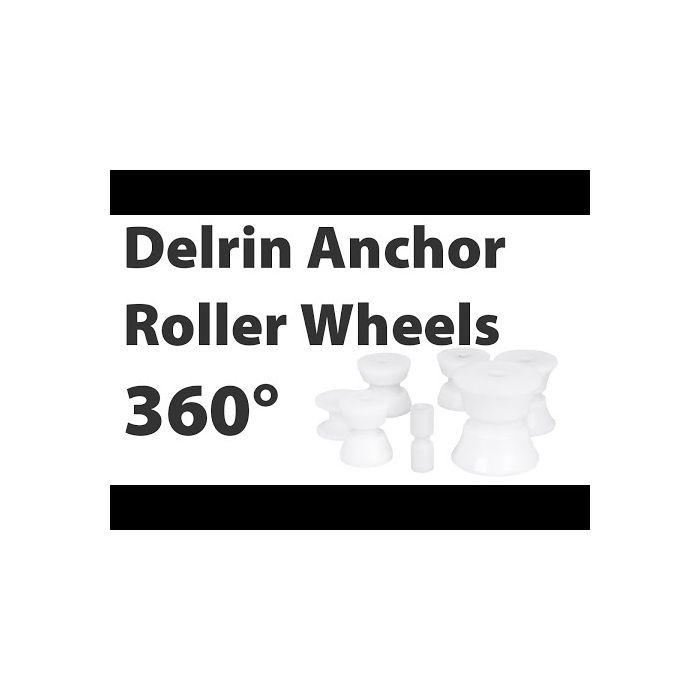 Marine Delrin Replacement Rollers For Boat Anchors White Water Delrin ...